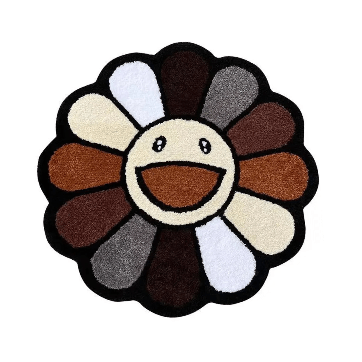 Murakami Brown Rug – Peace Origins.